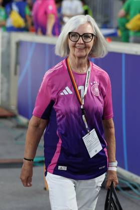 Marita Neuer, mother of Manuel Neuer 1 Germany , Spain vs Germany ...