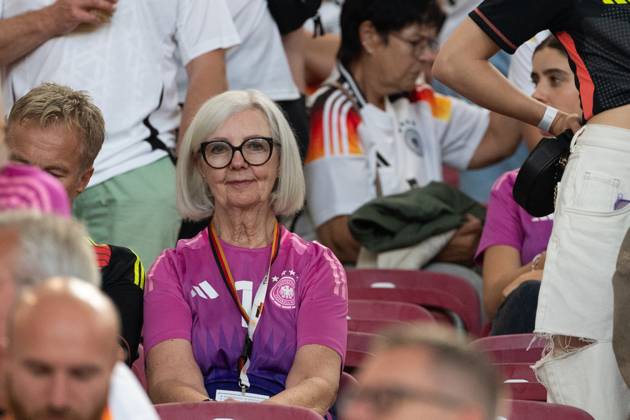 Marita Neuer, mother of Manuel Neuer 1 Germany , Spain vs Germany ...