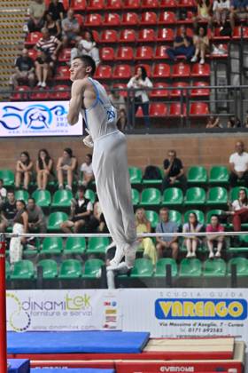 Mario Macchiati during Men s Horizontal Bar during Campionati Nazionali ...