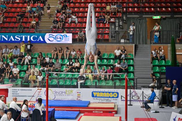 Mario Macchiati during Men s Horizontal Bar during Campionati Nazionali ...