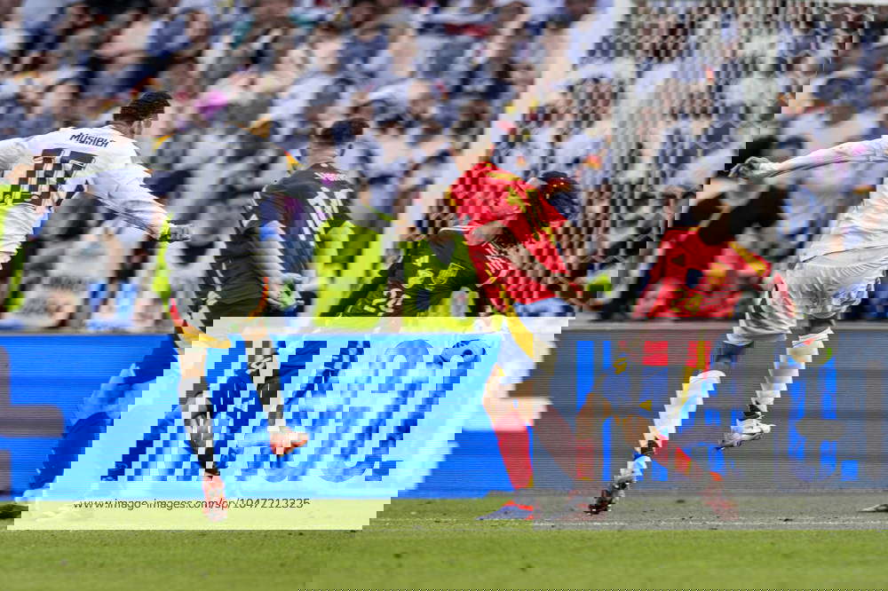 Jamal Musiala (Germany) Aymeric Laporte (Spain) Marc Cucurella (Spain ...