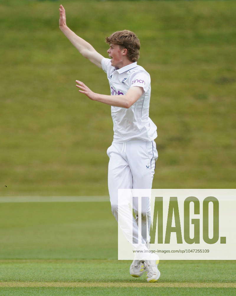 Alex French of England appeals during the England U19 vs Sri Lanka U19 ...