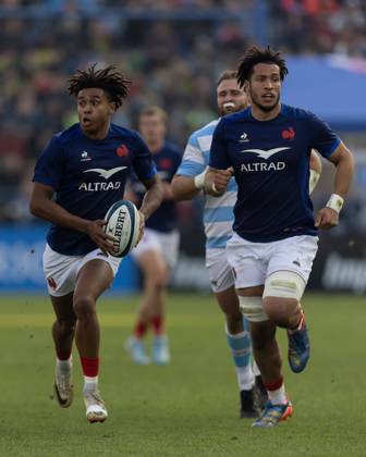 Théo Attissogbé RUGBY : Argentine Vs France - Test match - Buenos Aires ...
