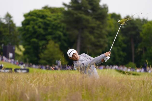 Genesis Scottish Open 2024 Colin Morikawa (USA) in the rough on the 2nd ...