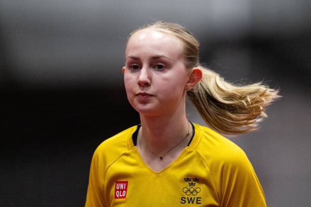 Matilda Hansson of Sweden at a training session during a precamp for the Paris 2024 Olympic Games