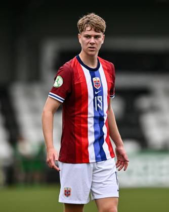 FOOTBALL, UEFA EUROPEAN U19 CHAMPIONSHIP, NORWAY UKRAINE 240718 Sander ...