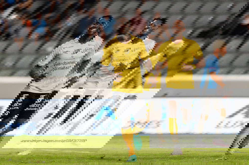 240718 Michael Baidoo and Jalal Abdullai of Elfsborg celebrate during ...