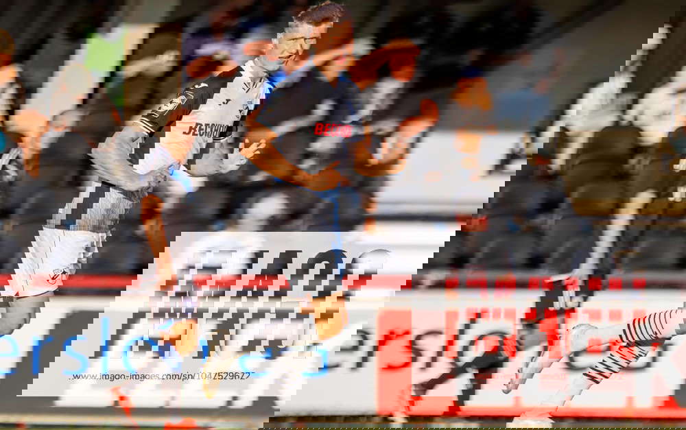 Eduard Probst SC Verl, 17 GER, SC Verl vs FC Schalke 04, Football, Test ...