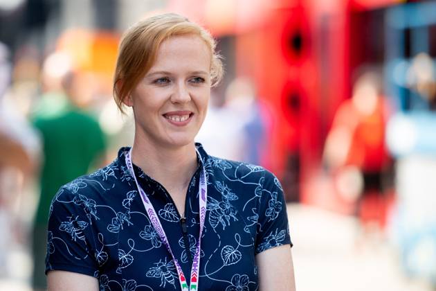 Alice Powell Racing Driver, F1TV TV Expert, Great Britain , HUN ...