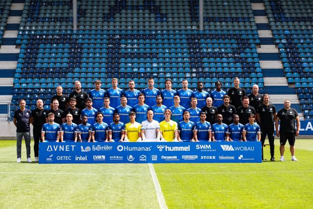 1 FC Magdeburg, 2 BL, portrait appointment, 2024 2025 official photo ...