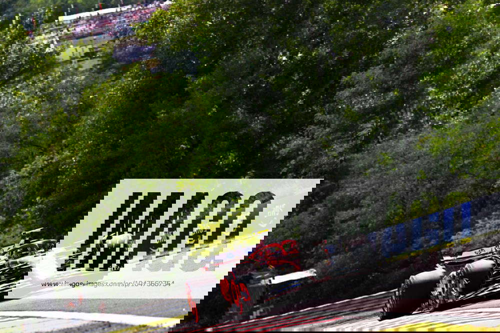 Hungary: 55 Carlos Sainz Of The Team Scuderia Ferrari HP, Ferrari SF-24,They Face Practice Session