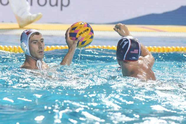 Croatia v USA: International Frriendly Water polo, Wasserball match ...