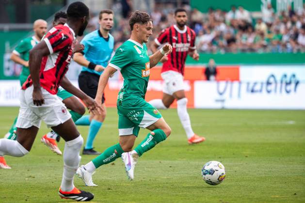 SOCCER - Rapid vs Milan, test match VIENNA, AUSTRIA, 20.JUL.24 - SOCCER ...