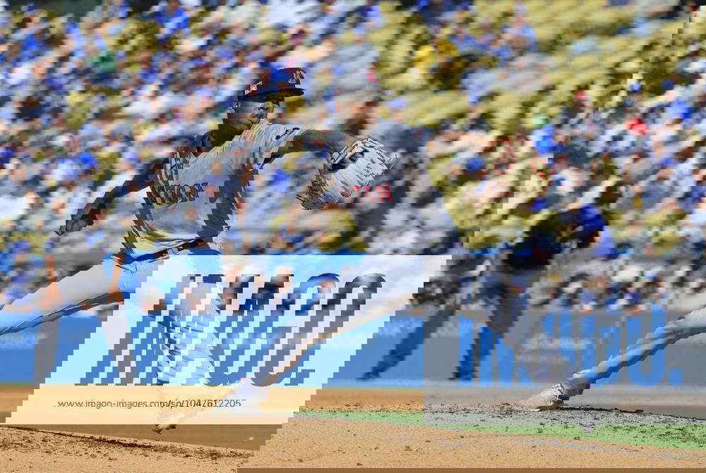 July 20, 2024, Los Angeles, California, USA: Starting pitcher, Brayan ...