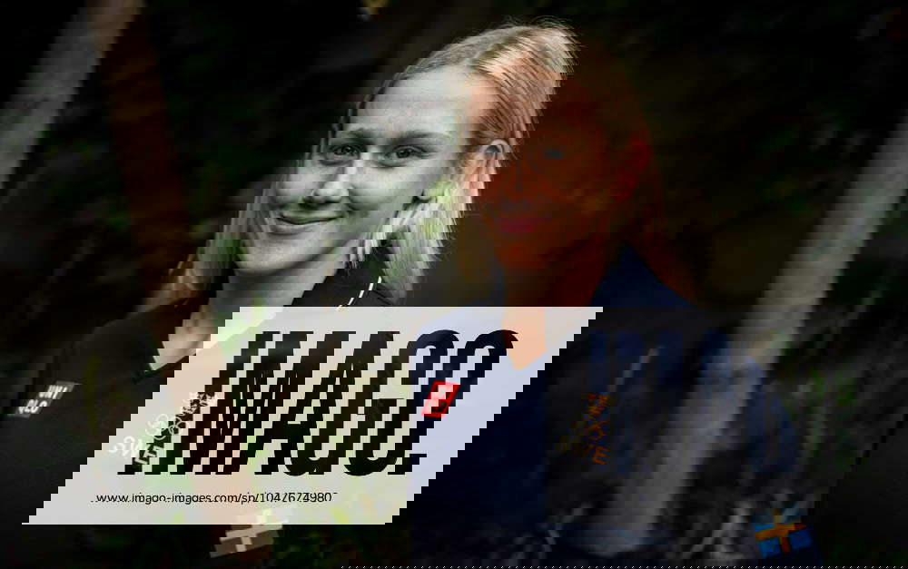 240723 Emma Lindqvist of the Swedish womens national handball team ...