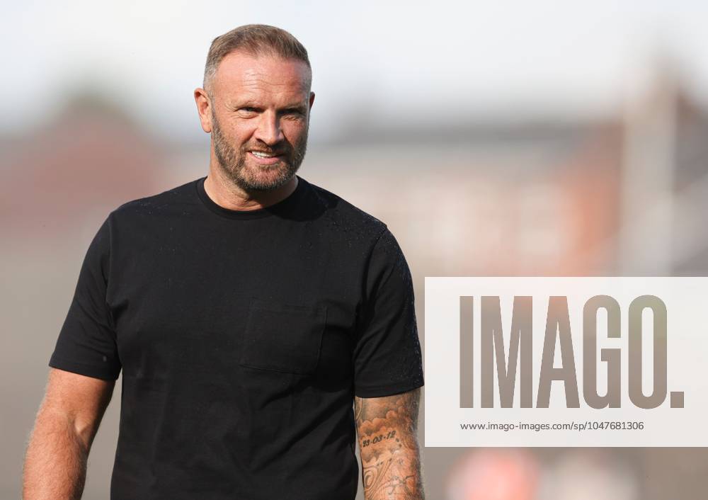 Bolton Wanderers manager Ian Evatt Chorley v Bolton Wanderers, Pre ...