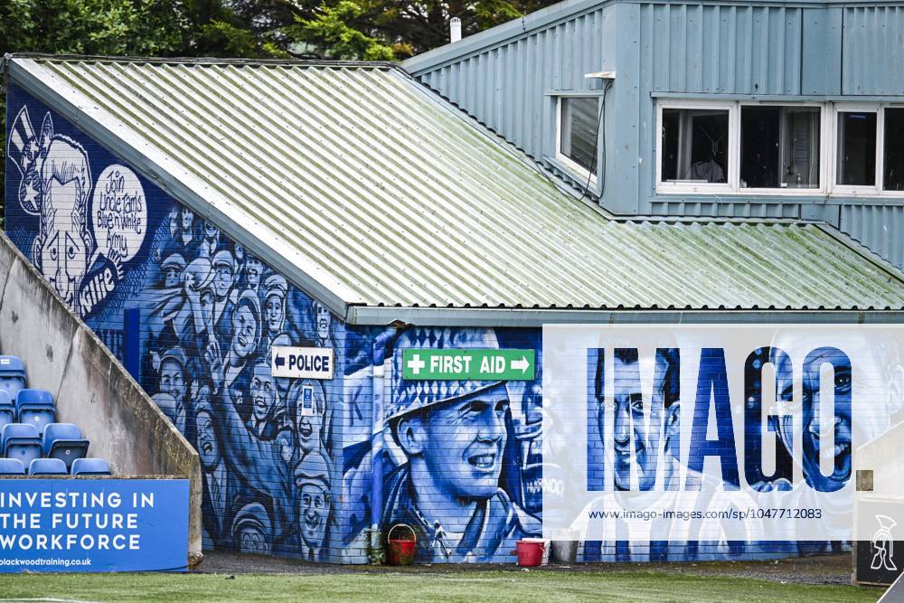 Illustration picture shows the stadium of Kilmarnock Rugby Park during ...