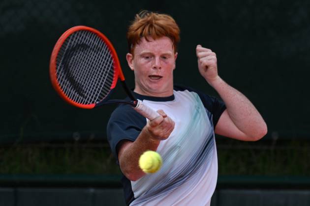Jamie Mackenzie GER 24 07 2024 Tennis Duesseldorf Junior Open Jamie ...