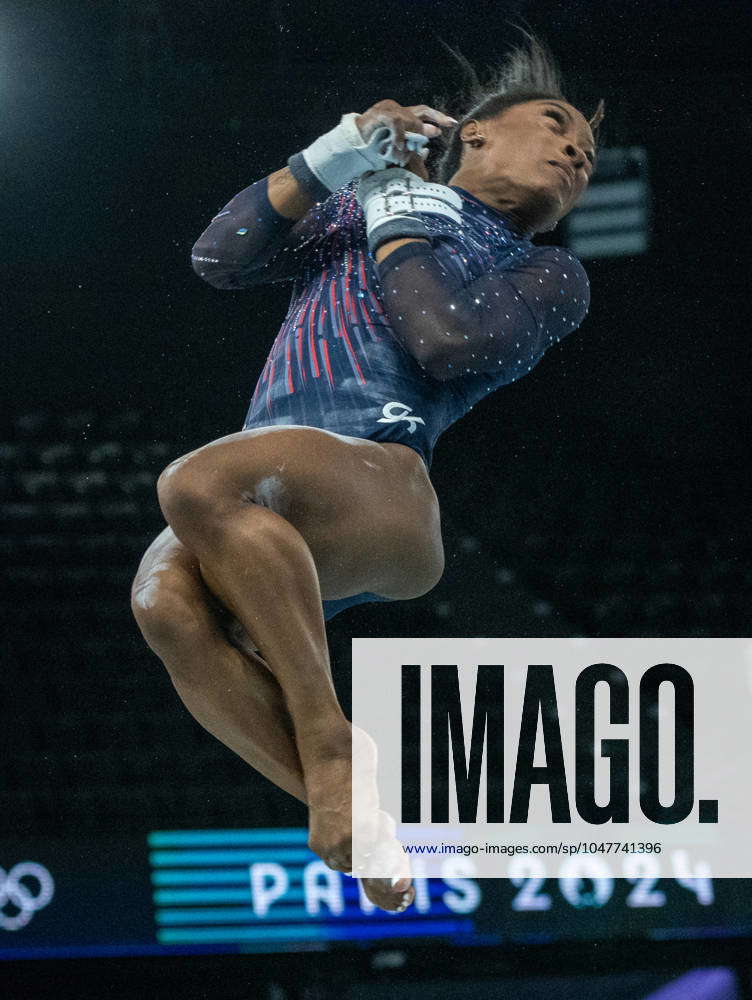 USA s Simone Biles performs during Uneven Bars Artistic Gymnastics ...