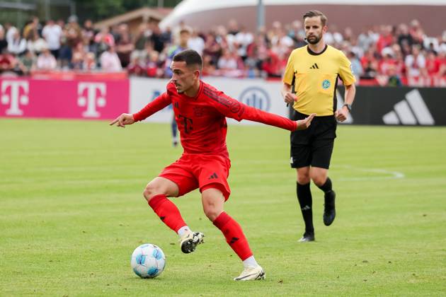 Arijon Ibrahimovic FC Bayern Muenchen, 20 in training match, Public ...