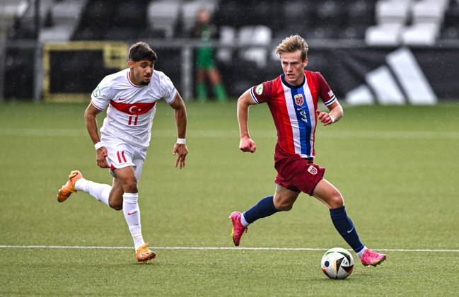 FOOTBALL, FIFA U20 WORLD CUP, PLAY OFF, NORWAY TURKEY 240725 Rasmus ...