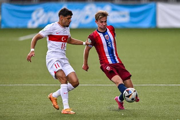 FOOTBALL, FIFA U20 WORLD CUP, PLAY OFF, NORWAY TURKEY 240725 Rasmus ...