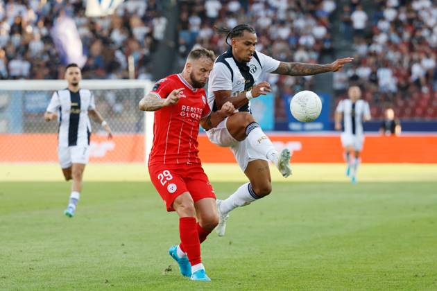 FC Zuerich Shelbourne Patrick Barrett vs Juan Jose Perea 25 07 2024 ...