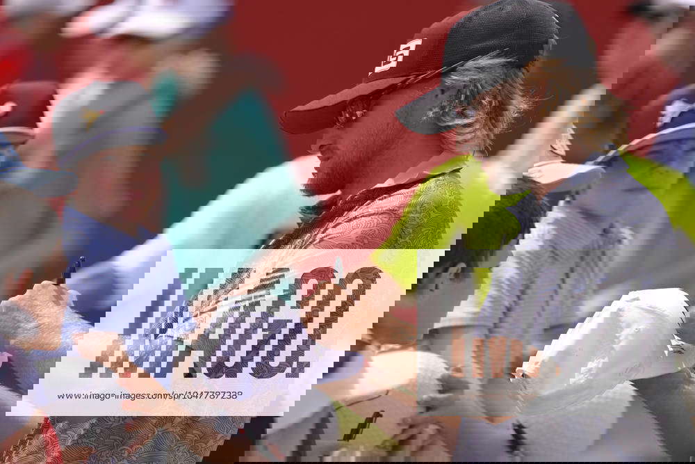 BLAINE, MN - JULY 26: Austin Cook signs autographs after completing the ...