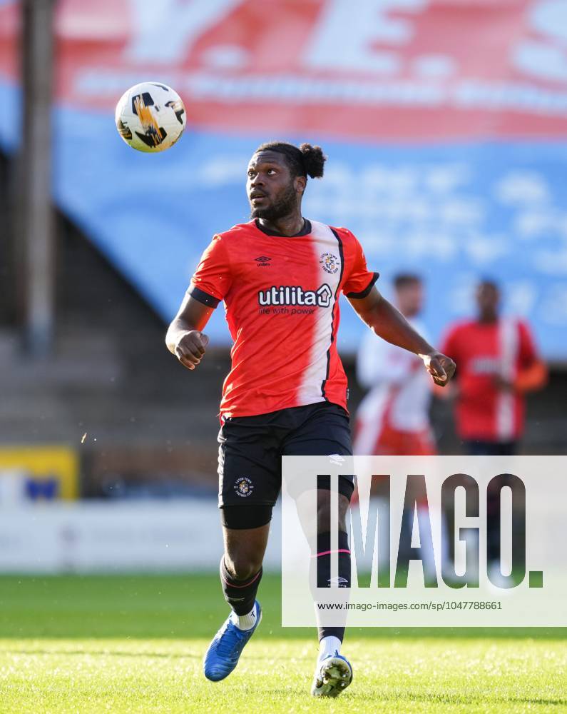 Teden Mengi of Luton Town Dundee United v Luton Town, Pre Season ...