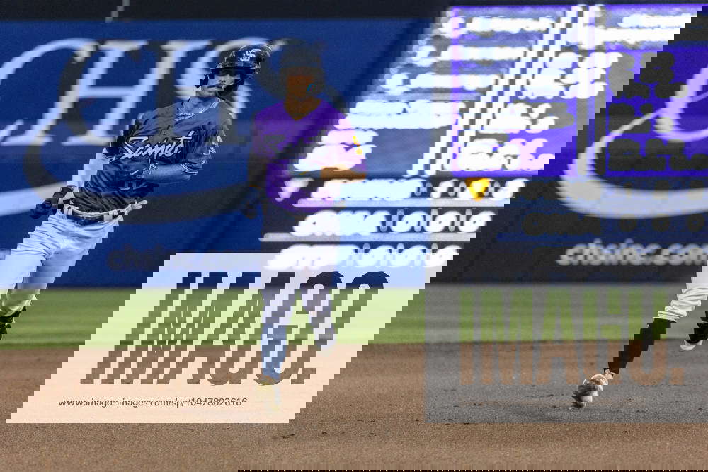 July 26, 2024, St. Paul, Minnesota, USA: St. Paul Saints left fielder ...