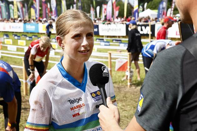 Klara Borg Södertälje Nykvarn OF winner in D20E, during O Ringen stage ...