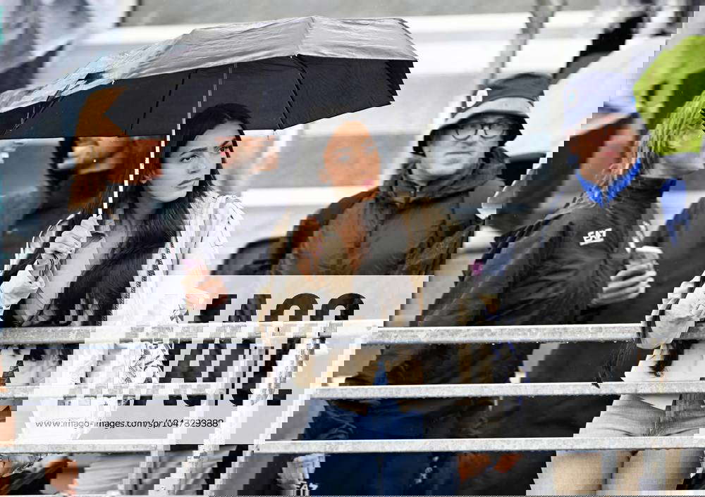 Remco Evenepoel s wife Oumaima Oumi Rayane pictured at the men s time ...