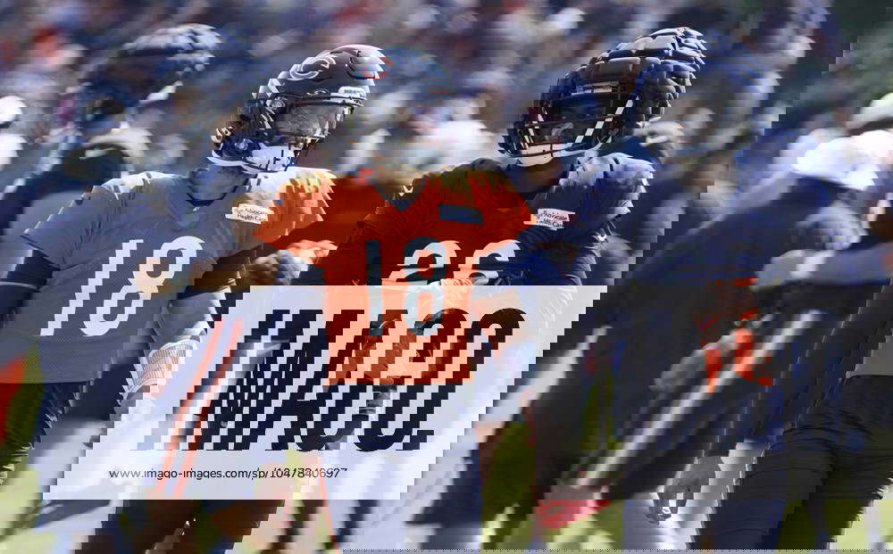 NFL, American Football Herren, USA Chicago Bears Training Camp Jul 27, 2024; Lake Forest, IL, USA