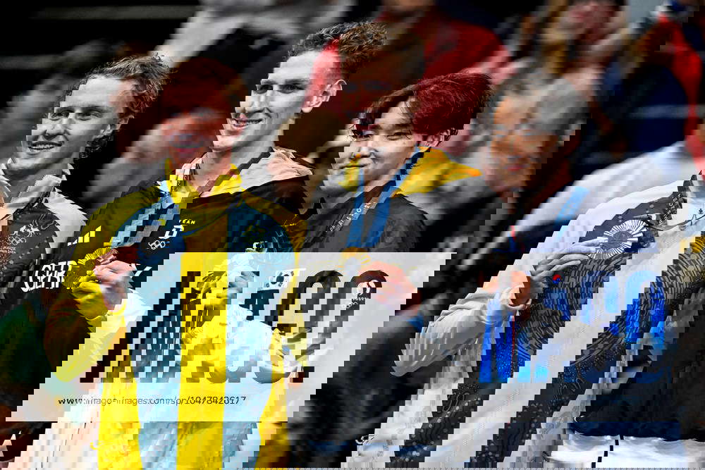 Elijah Winnington of Australia, silver, Lukas Martens of Germany, gold ...