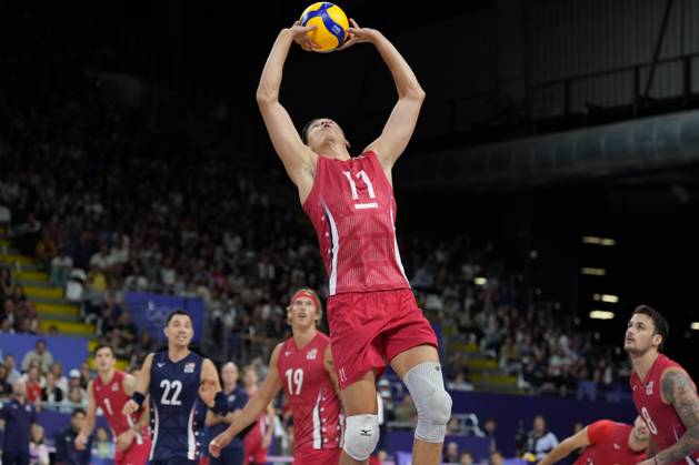 Olympics: Volleyball-Men Pool B-USA vs ARG Jul 27, 2024; Paris, France ...