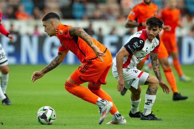 Leagues Cup 2024 Houston Dynamo vs Atlas Ezequiel Ponce Martinez of ...