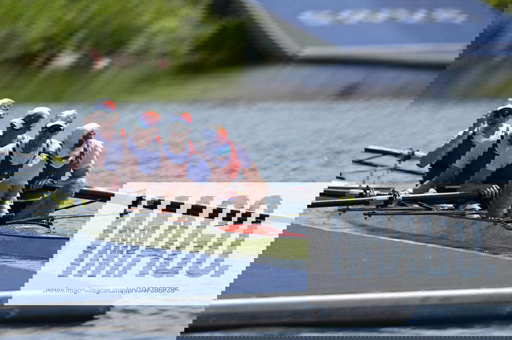 Olympics: Rowing Jul 28, 2024; Vaires-sur-Marne, France; Joel Schuerch ...