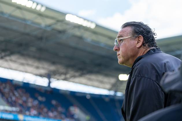 Jim Tomsula Rhein Fire, Head Coach , GER Rhein Fire vs Paris Musketeers ...