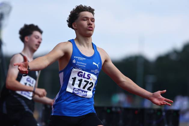 Jamiel Kurzawa LAC Erdgas Chemnitz German Championships U20 and U16 ...