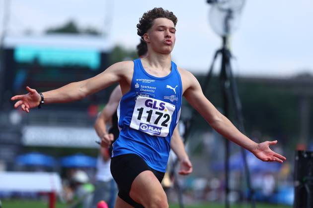 Jamiel Kurzawa LAC Erdgas Chemnitz German Championships U20 and U16 ...