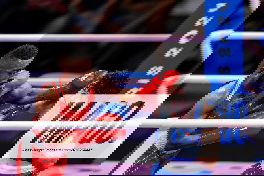 Nebil Ibrahim of Sweden vs Wasim Abusal of Palestine in a men s 57 kg ...