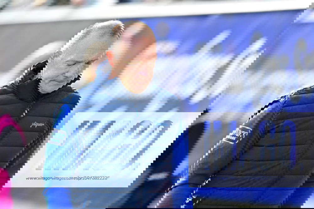 BORAS, SWEDEN 20240728 Djurgardens coach Kim Bergstrand ahead of ...