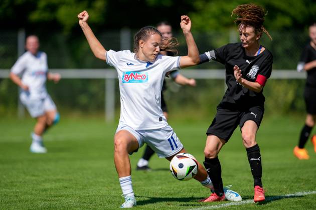 v li Mara Alber TSG, 11, Lena Götz TSV Theuern, 8, Action, Action, Game scene, 28 07 2024, Sankt