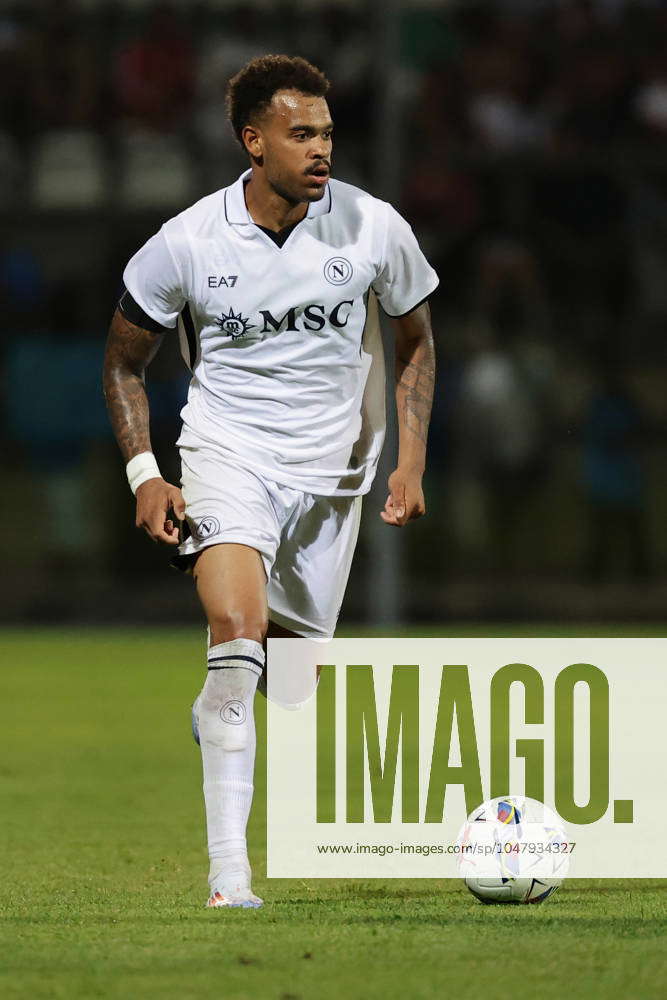 Napoli& x2019;s Cyril Ngonge during the friendly match Napoli and KF ...