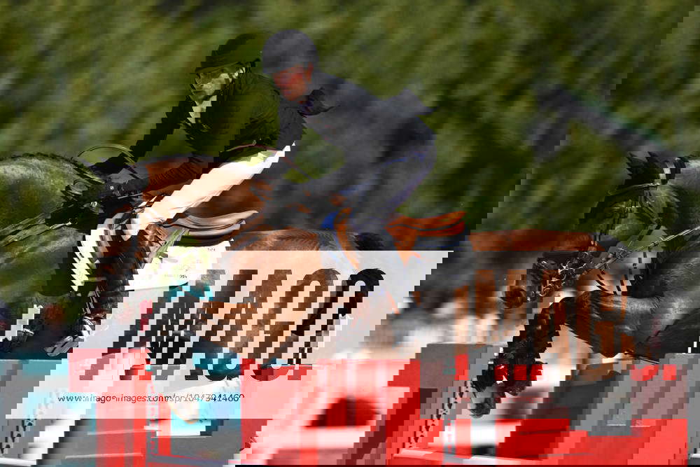 OLY24 EQUESTRIAN, Tim Price of New Zealand during the Event Jumping ...