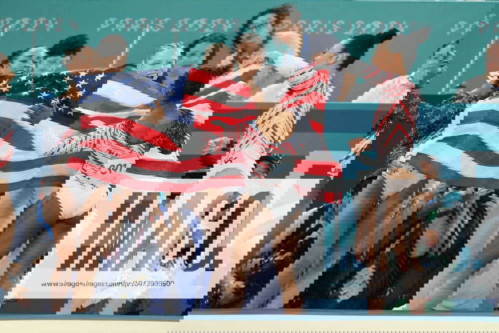 Paris 2024 - Gymnastic - Team USA Wins Gold Gold medalists of Team ...