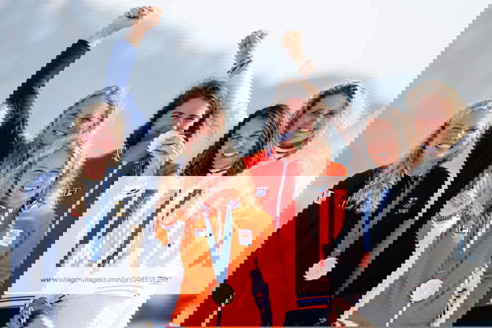 240802 Rebecca Netzler and Vilma Bobeck of Sweden, Odile van Aanholt ...