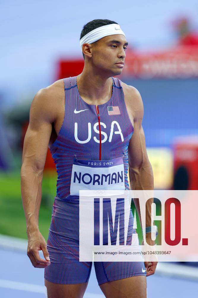 Michael Norman (USA) during the Men s 400m Semi-Final at the 2024 Paris Olympic Games, Olympische