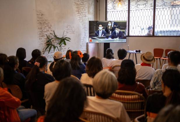 Move Forward Party Dissolution Verdict Followed in Chiang Mai, Thailand ...