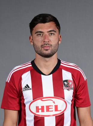 Exeter City Media Day, Exeter, UK - 8 Aug 2024 Reece Cole of Exeter ...